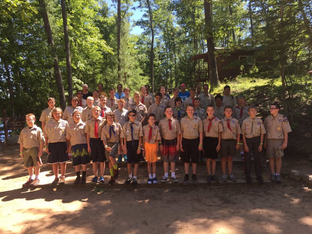 At Tesomas – Boy Scout Troop 35 – Wheaton, Illinois
