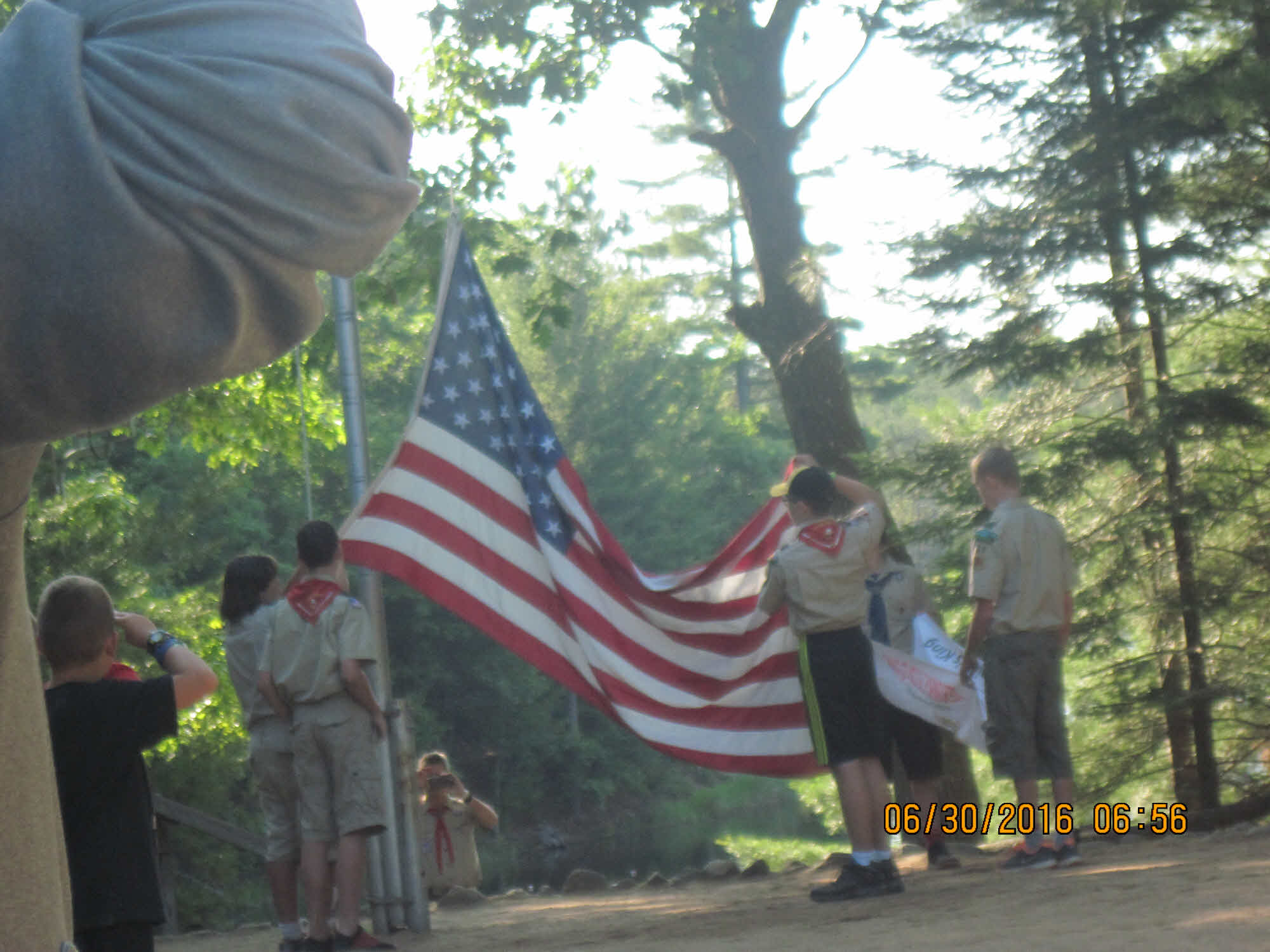 Flags – Boy Scout Troop 35 – Wheaton, Illinois