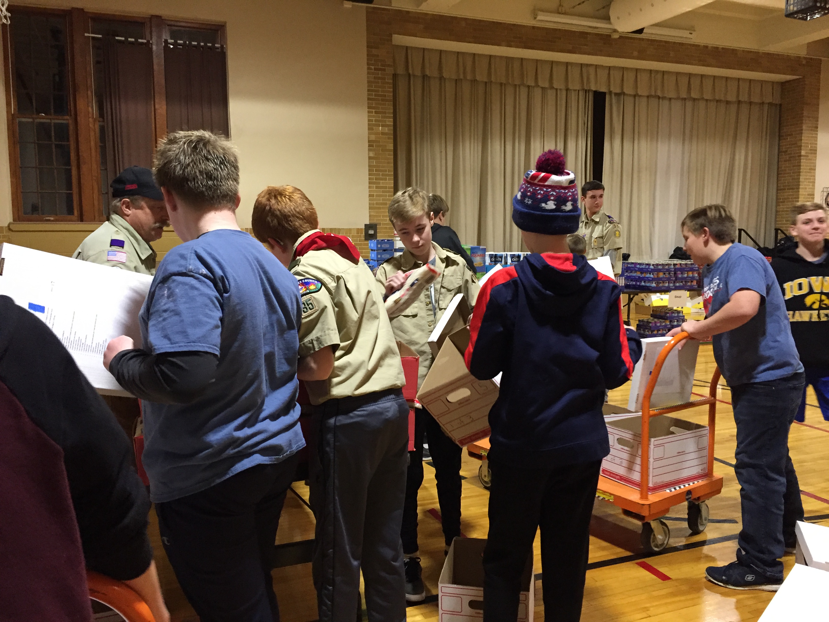 Troop 35 helps with Christmas Sharing – Boy Scout Troop 35 – Wheaton ...