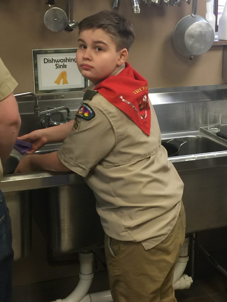 Gary Church honors scouts; Troop 35 serves up cobbler – Boy Scout Troop ...
