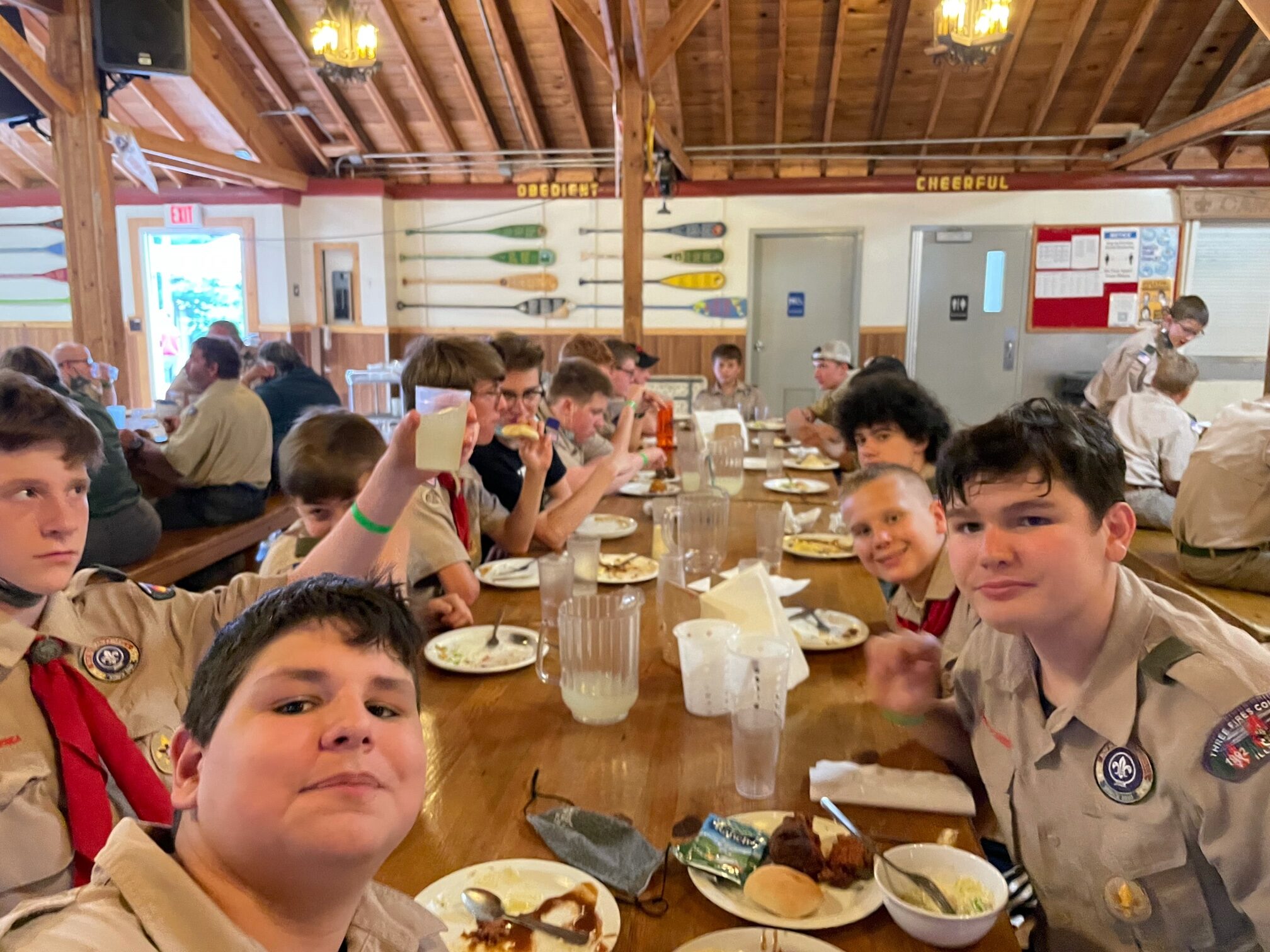 Troop 35 arrives at camp; has great first day | Boy Scout Troop 35 ...