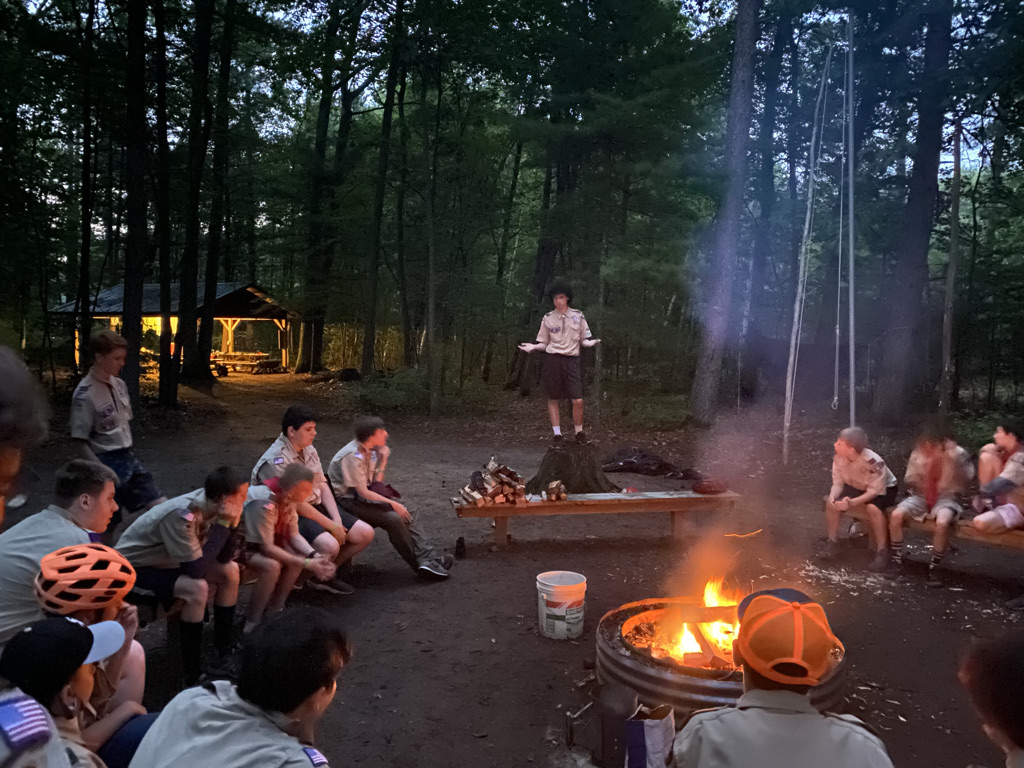 More photos from summer camp – Boy Scout Troop 35 – Wheaton, Illinois