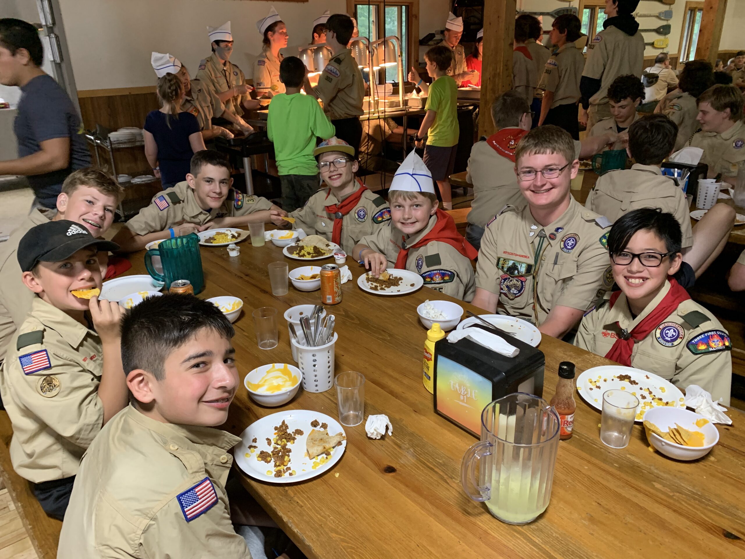 Smiles from Tesomas – Boy Scout Troop 35 – Wheaton, Illinois