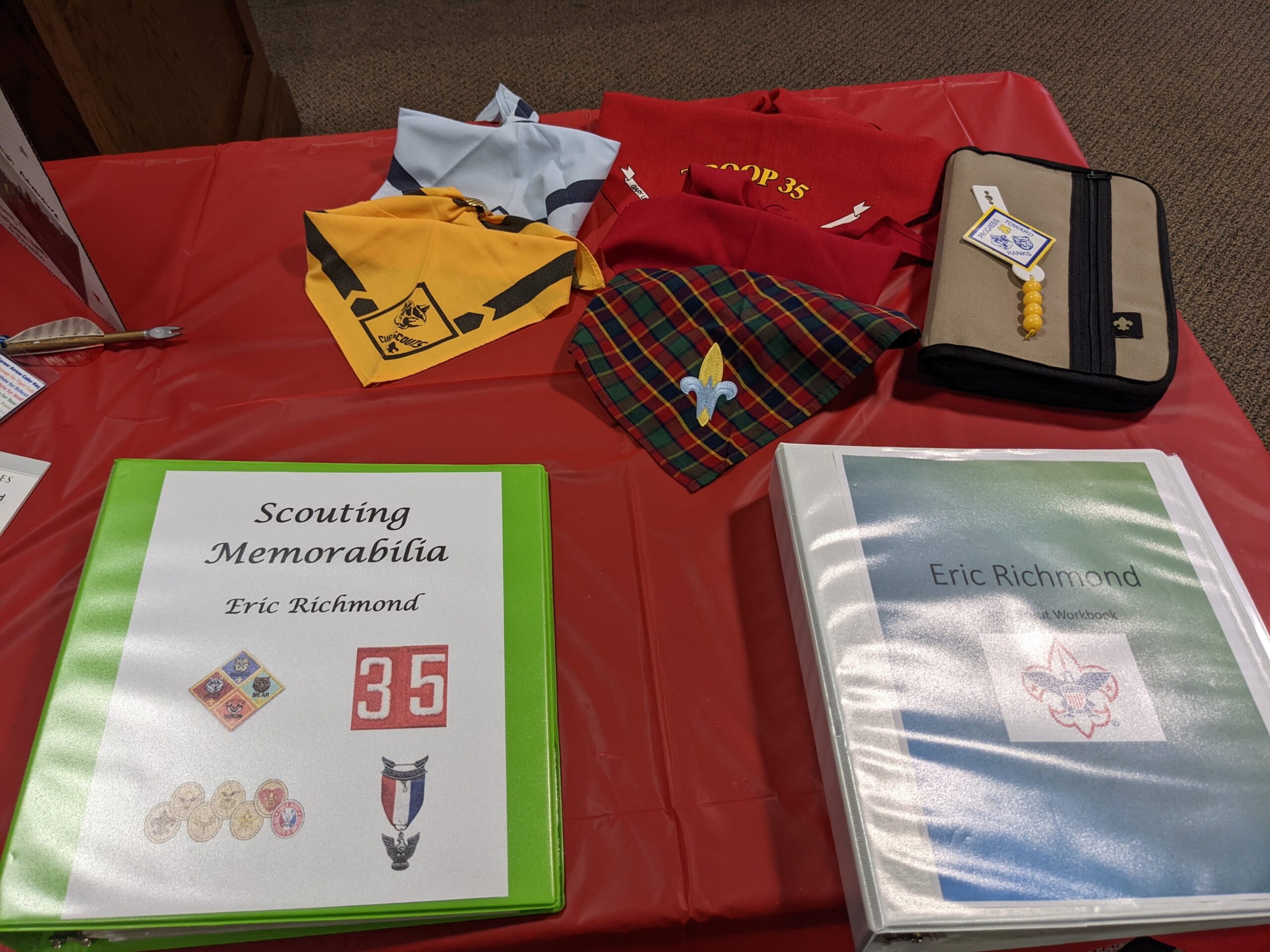 Eric Richmond Eagle Court of Honor – Boy Scout Troop 35 – Wheaton, Illinois