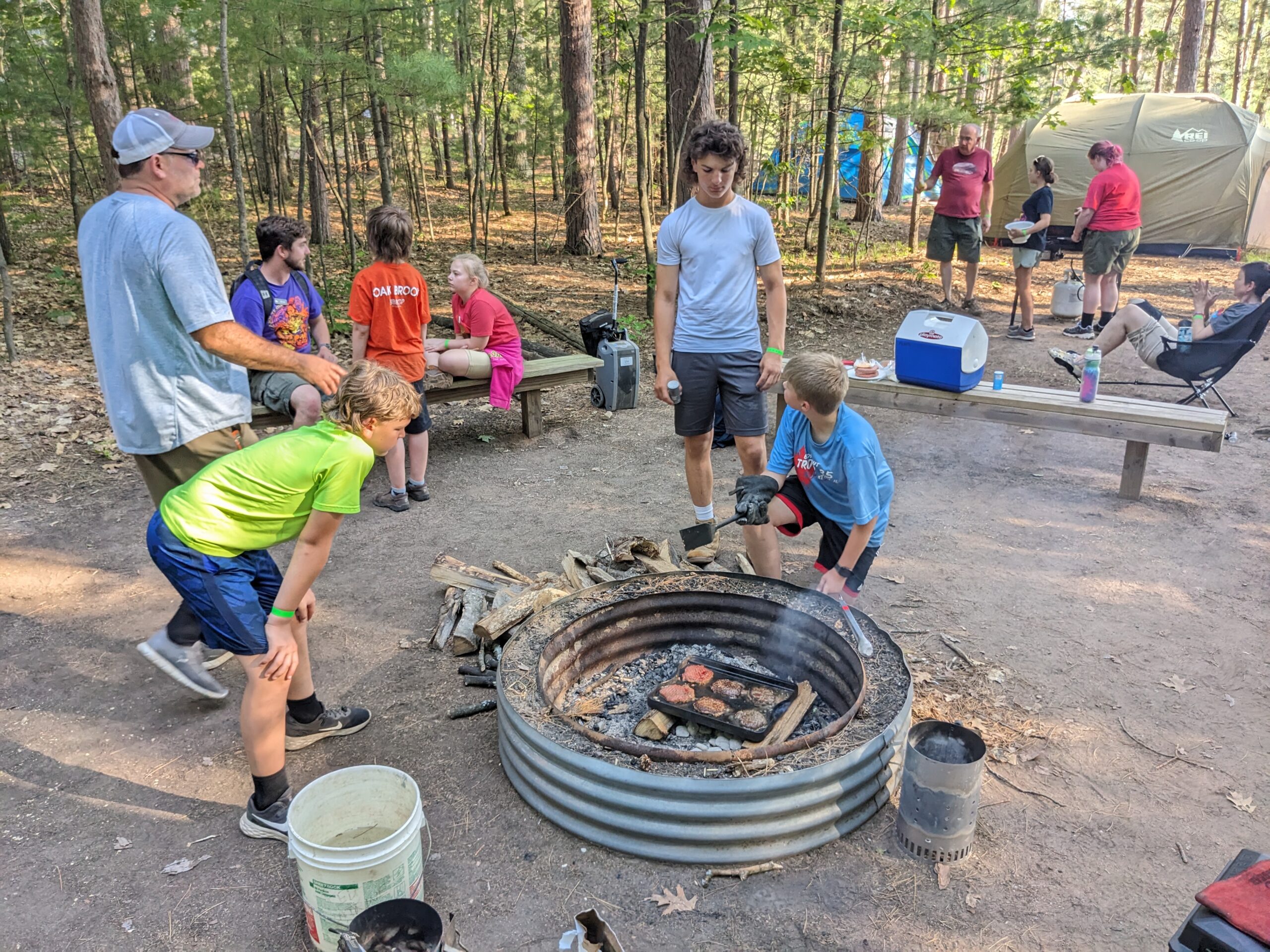 Camp Tesomas 2023 – Boy Scout Troop 35 – Wheaton, Illinois