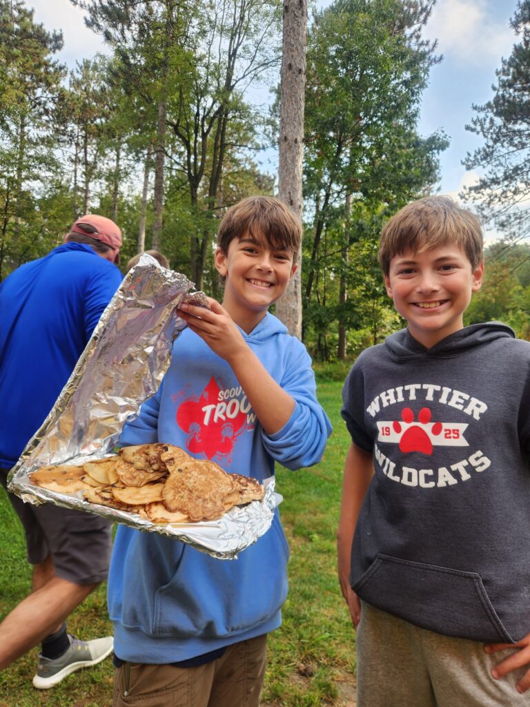 Camping at Kettle Moraine – Boy Scout Troop 35 – Wheaton, Illinois
