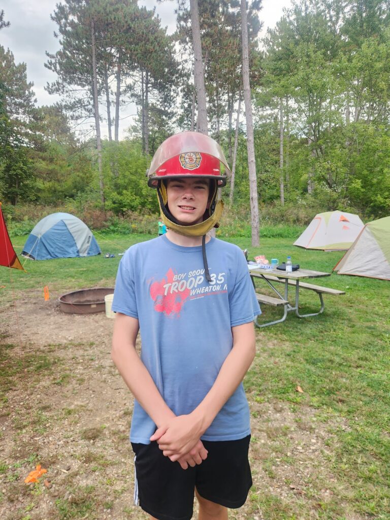 Camping at Kettle Moraine – Boy Scout Troop 35 – Wheaton, Illinois